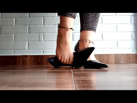 upper leather pointed stilettos