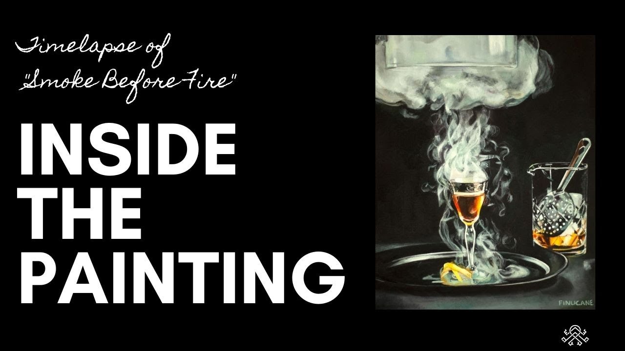 FDG | Ep 6 | Timelapse Oil Painting | "Smoke Before Fire" | Inside the ...