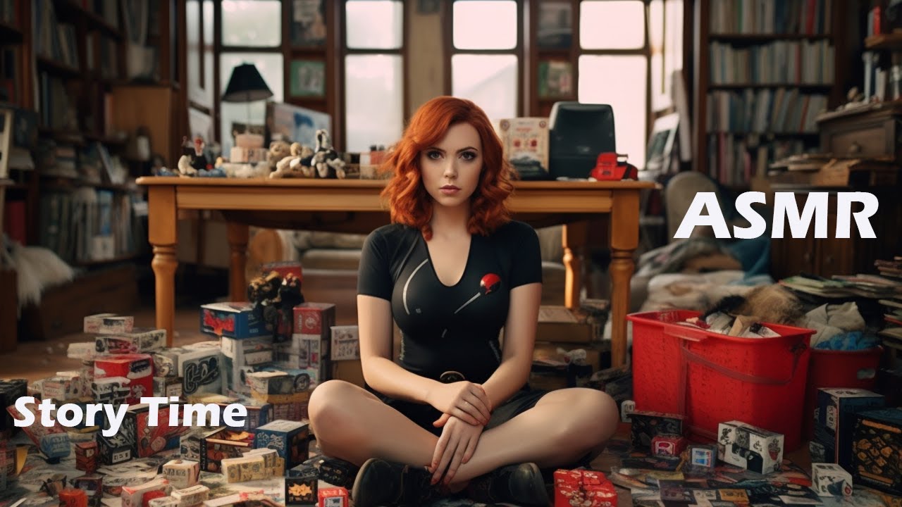 Black Widow AI ASMR. Soft whisper, soft spoken story time ASMR - YouTube