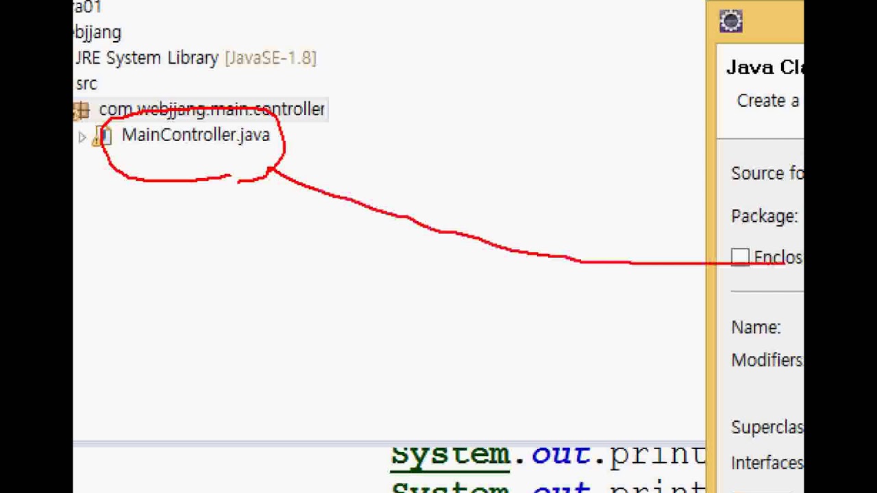 Webjjang JAVA 99-02 공지사항Controller작성(웹짱과 함께하는 자바 프로젝트) - YouTube