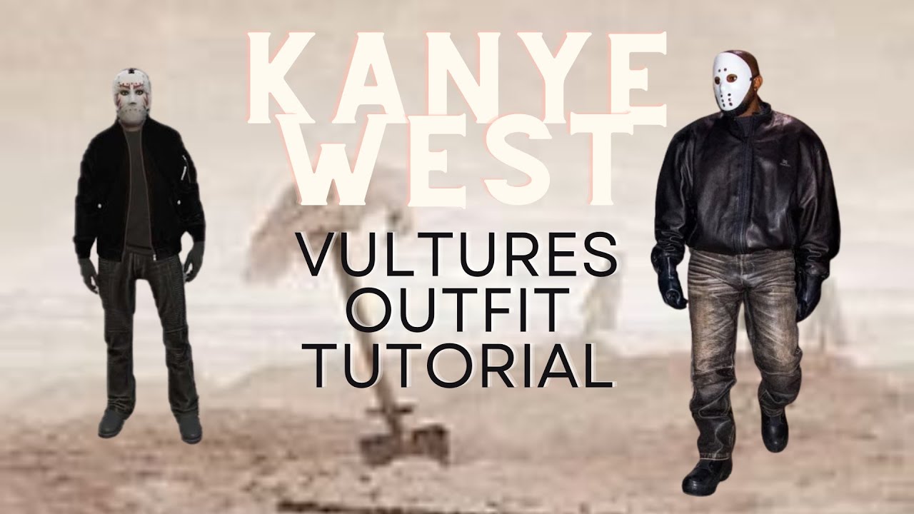 Gta 5 Kanye West Vultures Outfit Tutorial! - YouTube