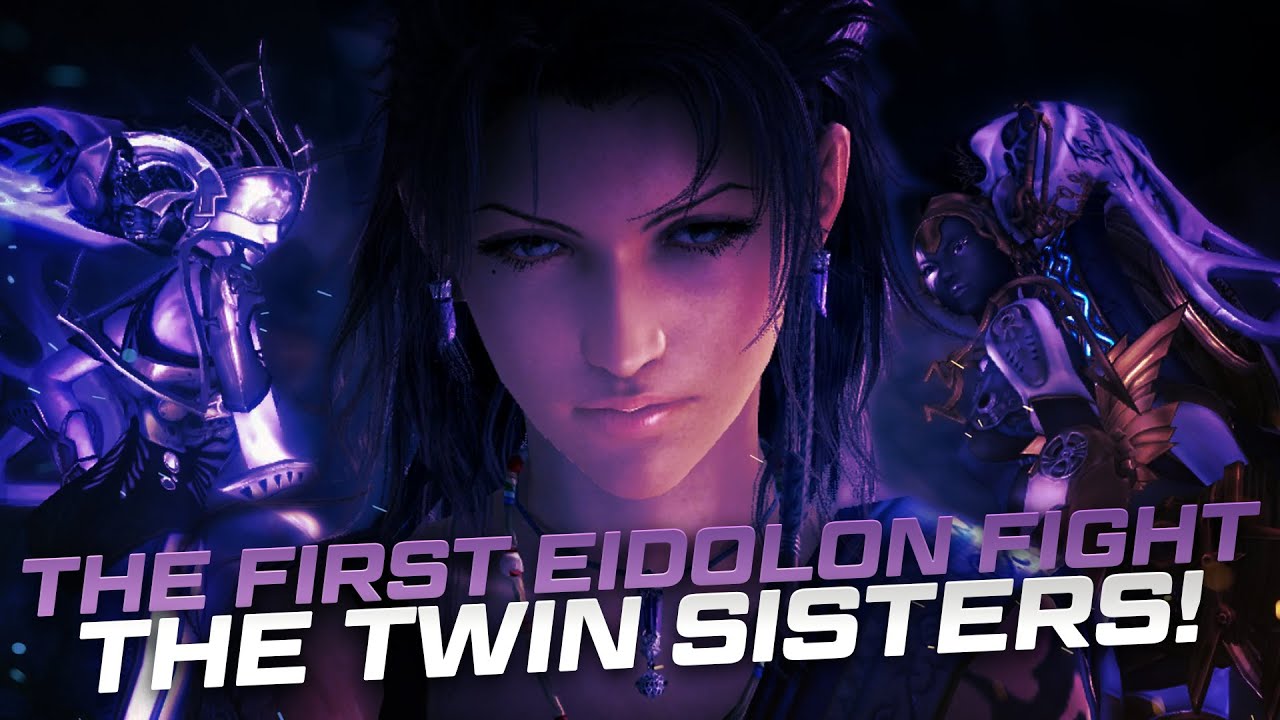 The First Eidolon Fight! The Twin Sisters! (Final Fantasy XIII) - YouTube