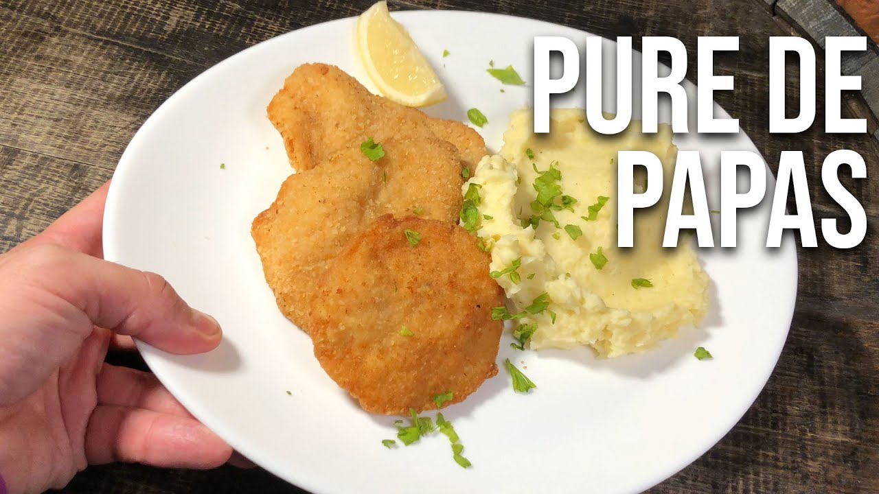 PURE DE PAPAS | 🥔🥔 Como hacer un super pure de papas para acompañar ...