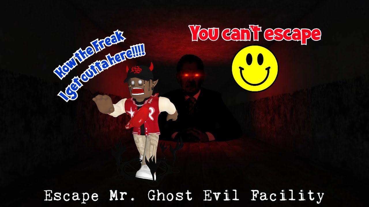 I ESCAPE MR GHOST EVIL FACILITY!!!!!!! ( SCARY OBBY!) - YouTube