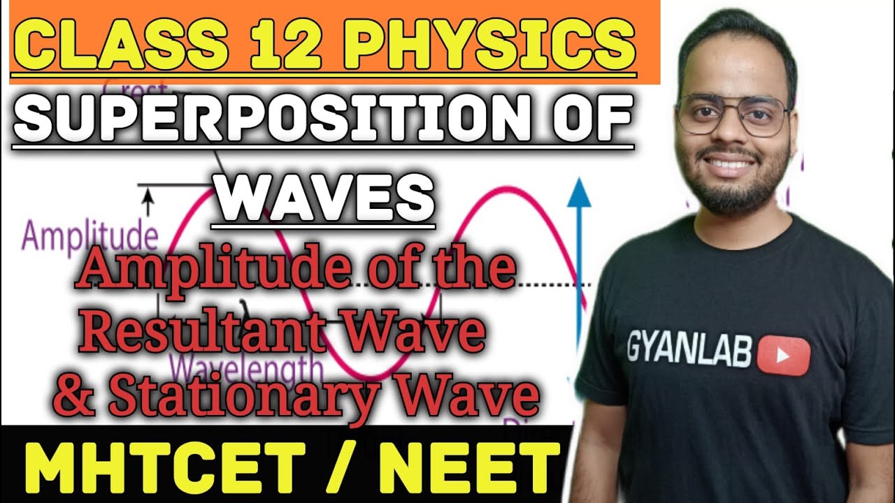 L2 | Class 12 Physics | Superposition of Waves Amplitude of the Waves ...