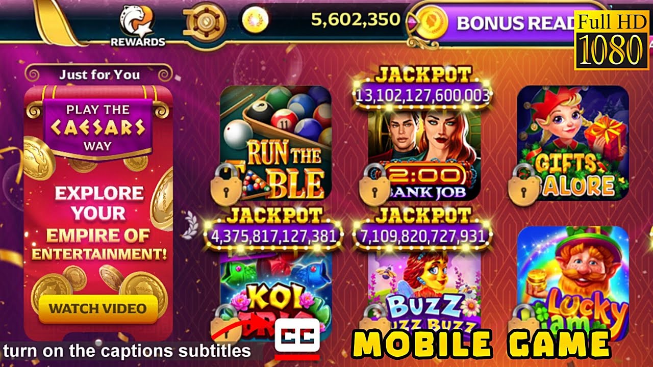 Caesars Casino Game | Play Caesars Stars! | Free Slots Games - YouTube