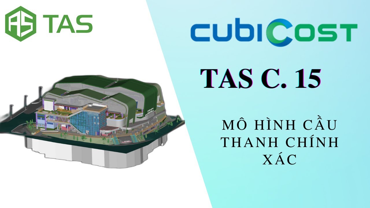 Cubicost # TAS C # 15 Mô hình cầu thang chính xác - YouTube