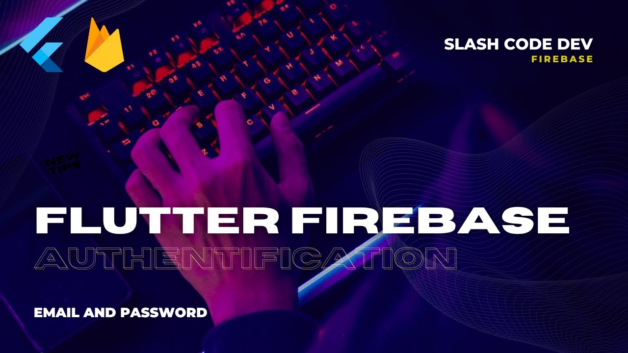Flutter Firebase Email Authentication Tutorial Registration And Login