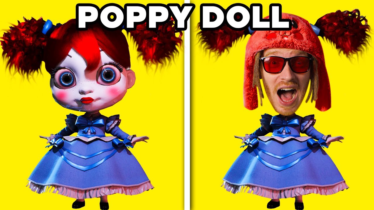 POPPY DOLL Voice Impressions (Poppy Playtime Chapter 2 all phrases ...