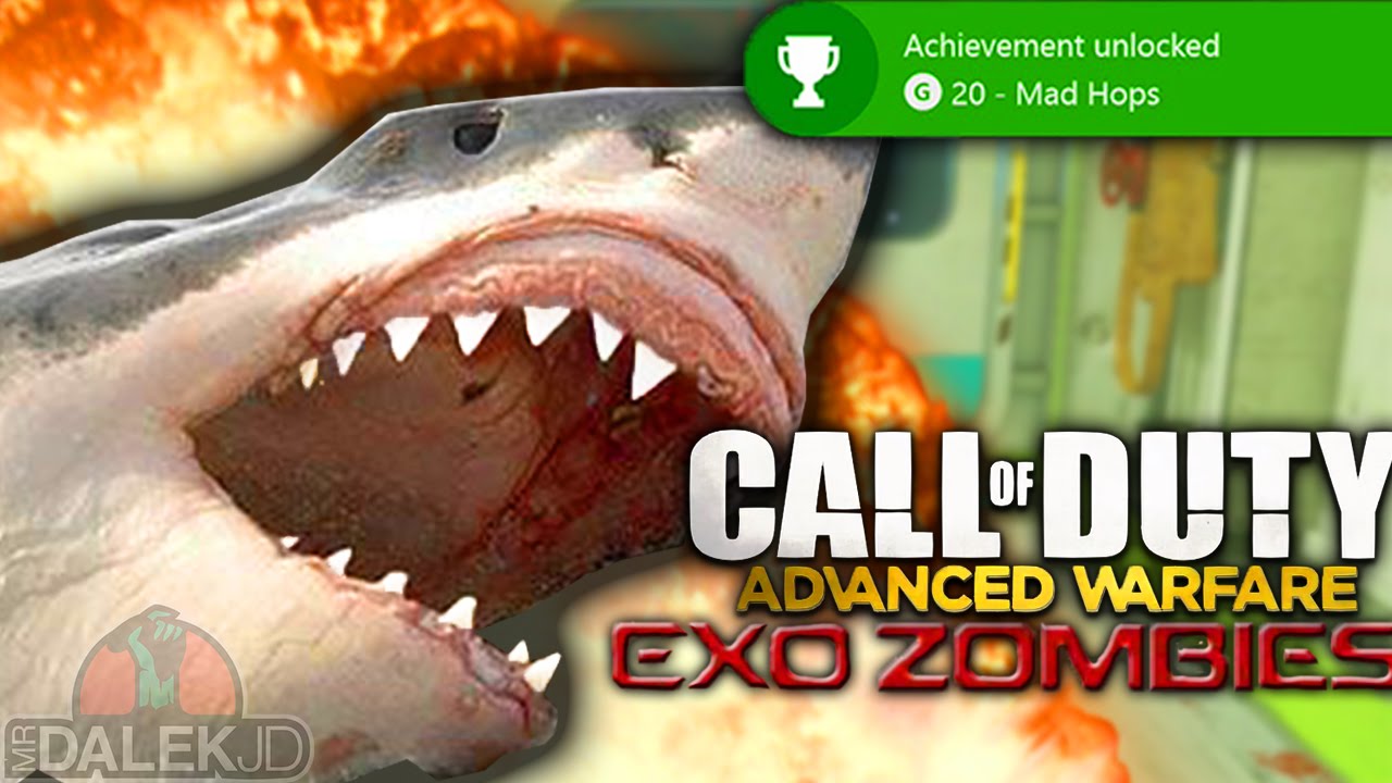 EXO ZOMBIES CARRIER "MAD HOPS" ACHIEVEMENT GUIDE! - Jumping Over Sharks ...