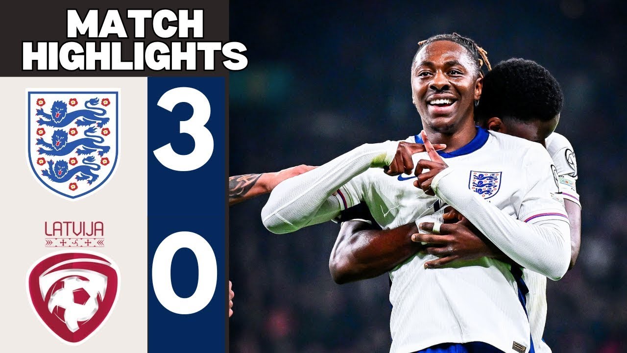 England / vs / Latvia / 3-0 / All / Goals / & / Extended / Highlights ...
