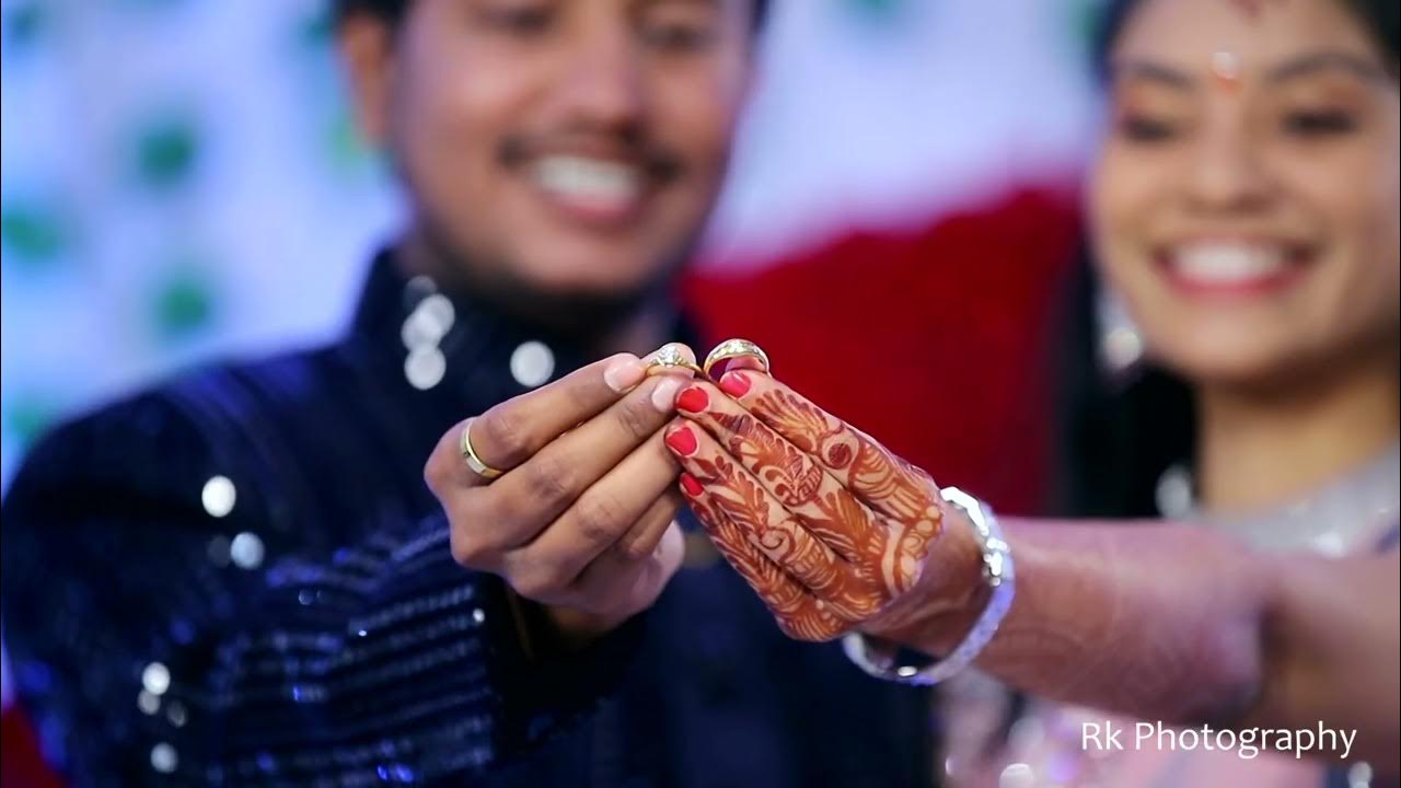 Santosh Kumar & Vyshnavi Best Telugu Engagement Teaser 4k Highlights - YouTube