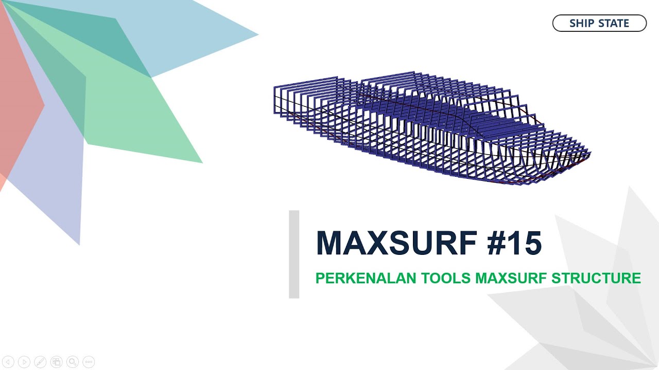 Maxsurf #15 - Perkenalan Tools Maxsurf Structure - YouTube