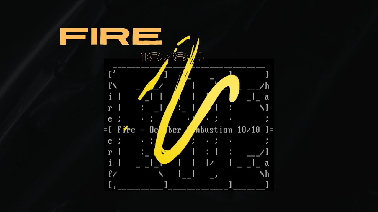 Fire [10/94] Full Ansi / Ascii Art Pack Video #ANSI #asciiart #ANSI # ...