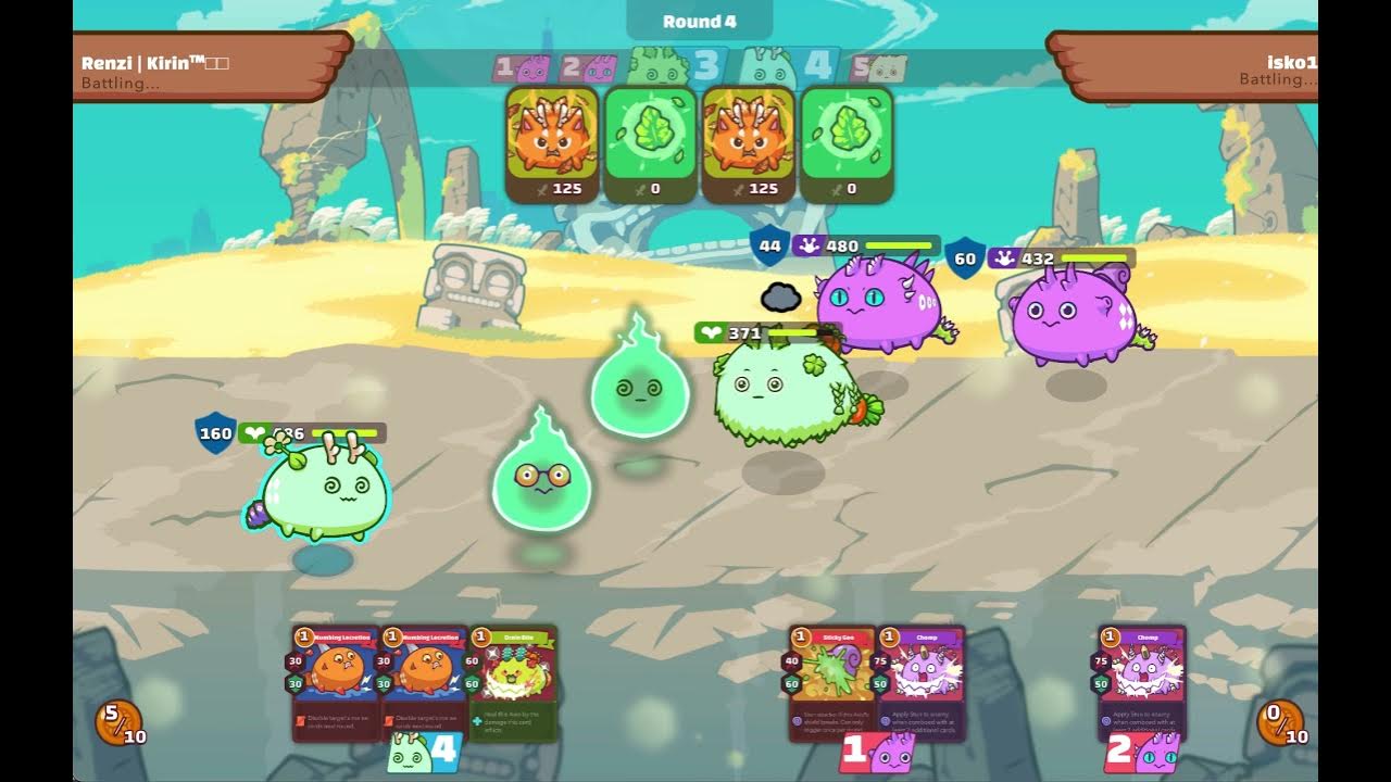 Aggressive Reptiles vs Immortal Disable Plant - Axie Infinity Gameplay - YouTube