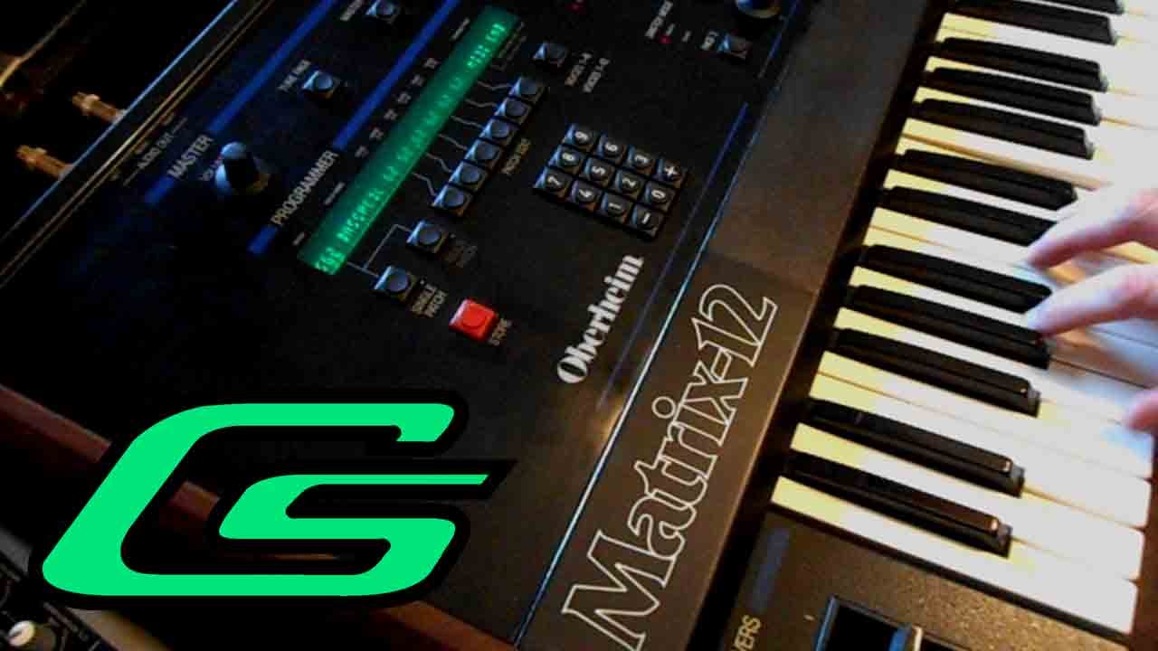 Oberheim Matrix-12 Synthesizer Video Demo #3 - Escape Velocity - YouTube