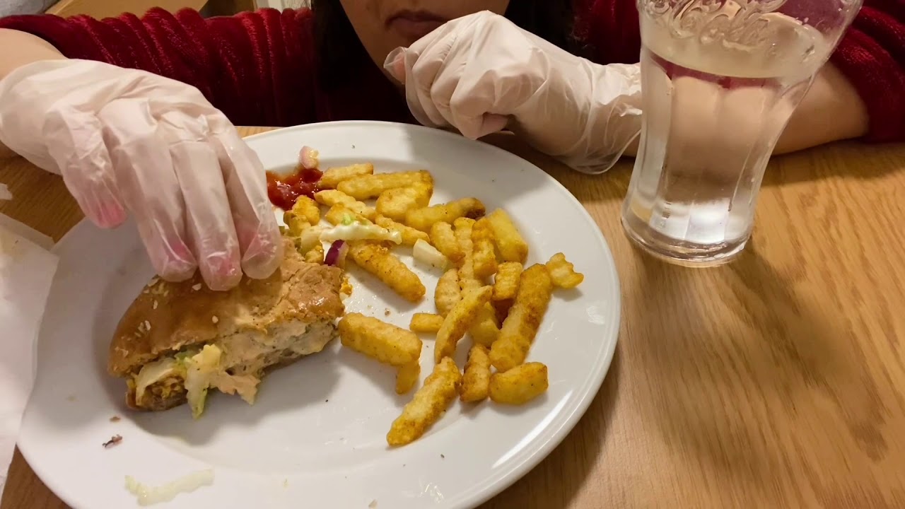 ASMR BURGER & FRIES - YouTube