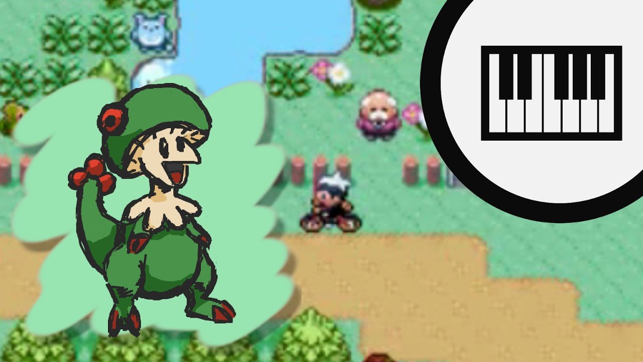 Pokémon Ruby & Sapphire - Bike Theme (Piano) - YouTube