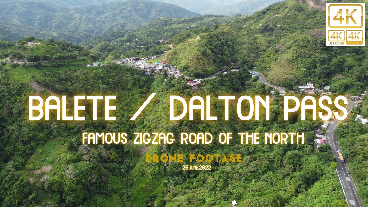 BALETE/DALTON PASS | Famous Zigzag road of the North | Fly by Drone 4K ...