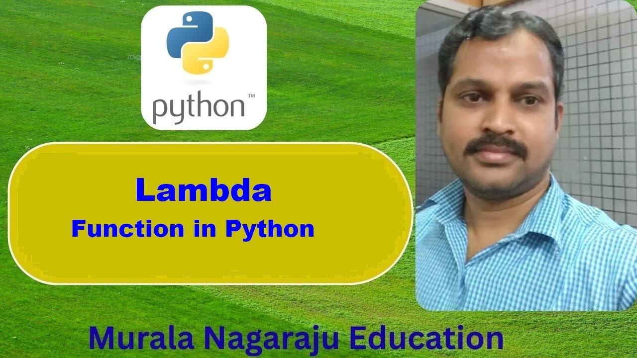 Lambda Function in Python #python #pythonprogramming - YouTube