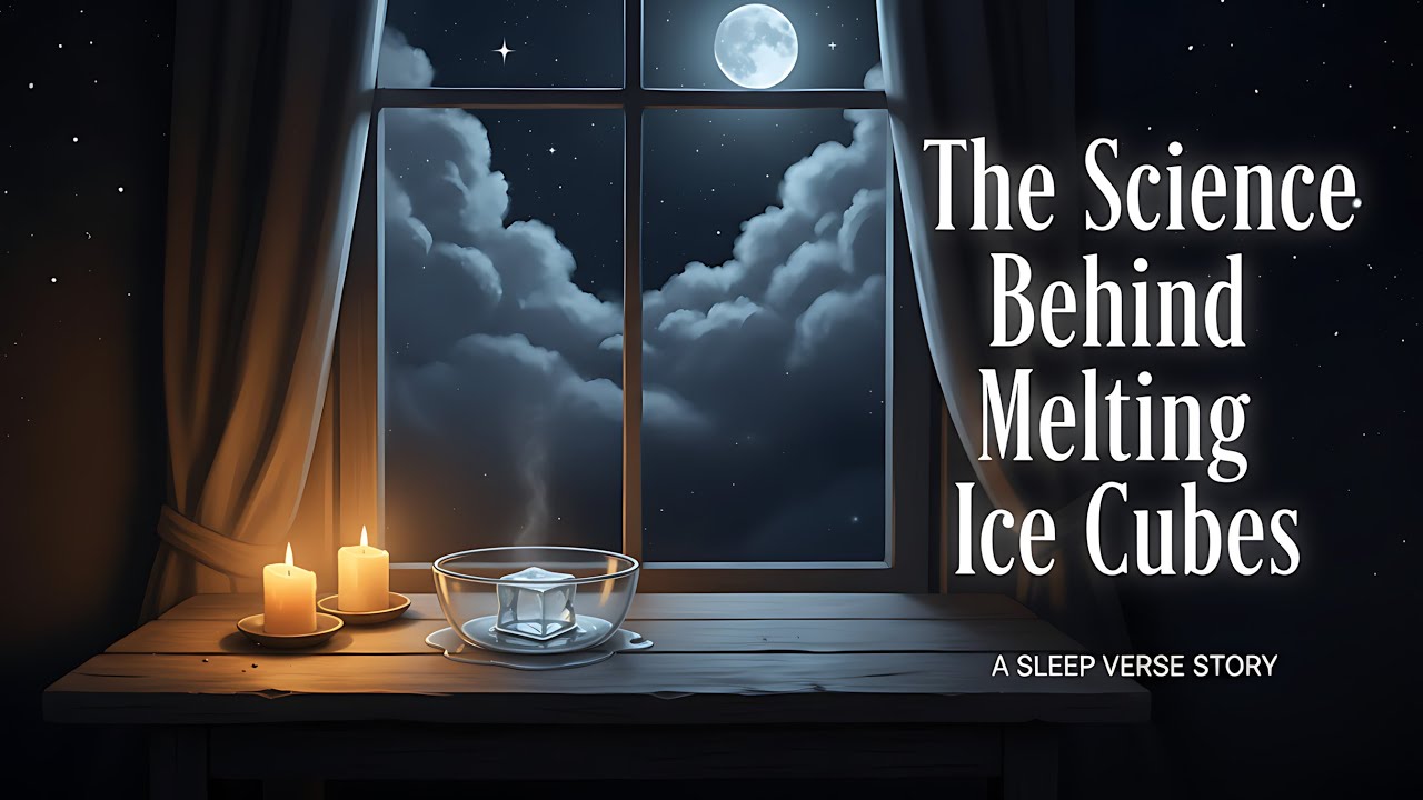 The Calm Science Behind a Slowly Melting Ice Cube | Deep Sleep Bedtime ...
