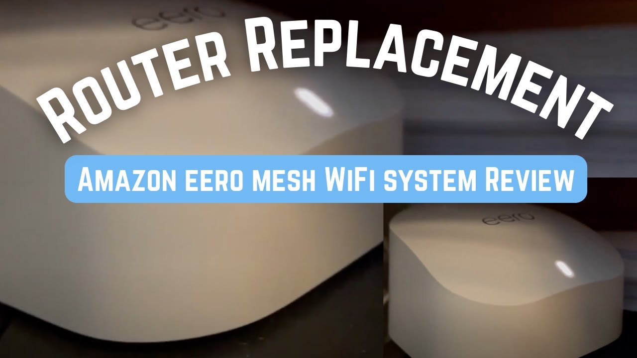 Amazon eero mesh WiFi system – router replacement Review - YouTube
