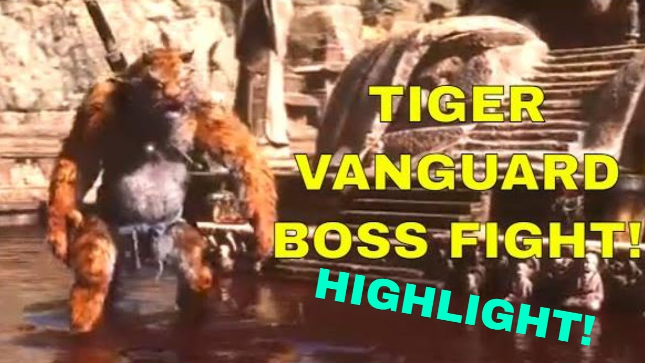 Tiger Vanguard Boss Fight (Black Myth: Wukong Highlight!) - YouTube