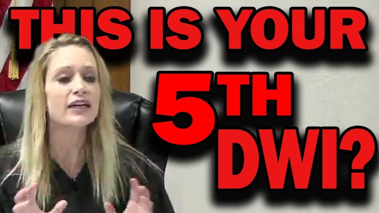 5-Time Drunk Driver Begs Judge Mogen For A Chance - YouTube