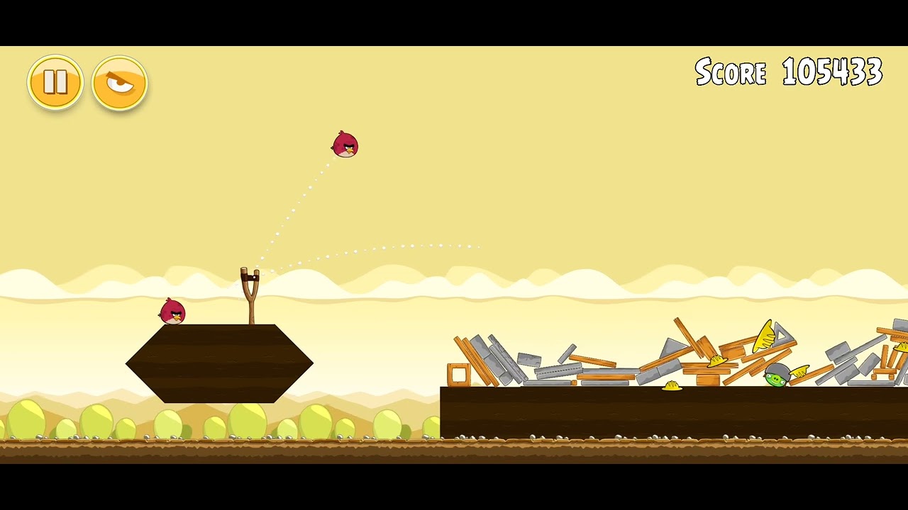 angry birds rovio classics the big setup 11-3 - YouTube