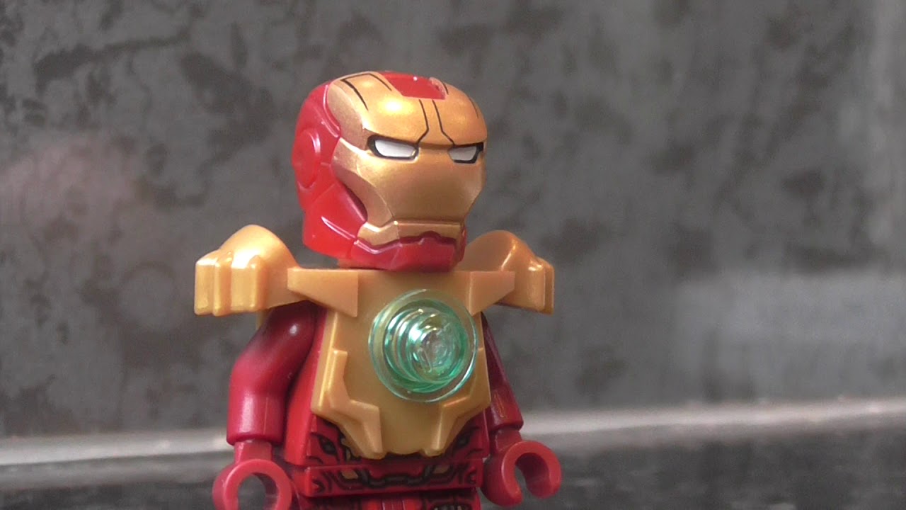 lego marvel: custom iron man suit - YouTube