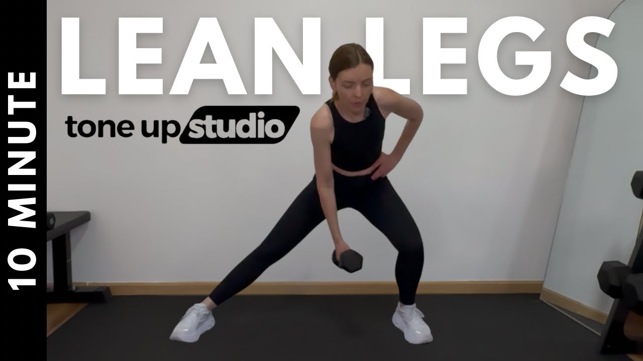 10-Min Lean Leg Workout 💪 | Quick & Effective Leg Toning Routine 🦵 ...