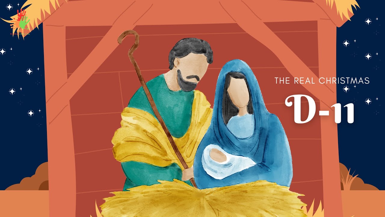 Kids Bible Christmas | Countdown Day-11:LUKE 2:4-5. #kidsvideo # ...