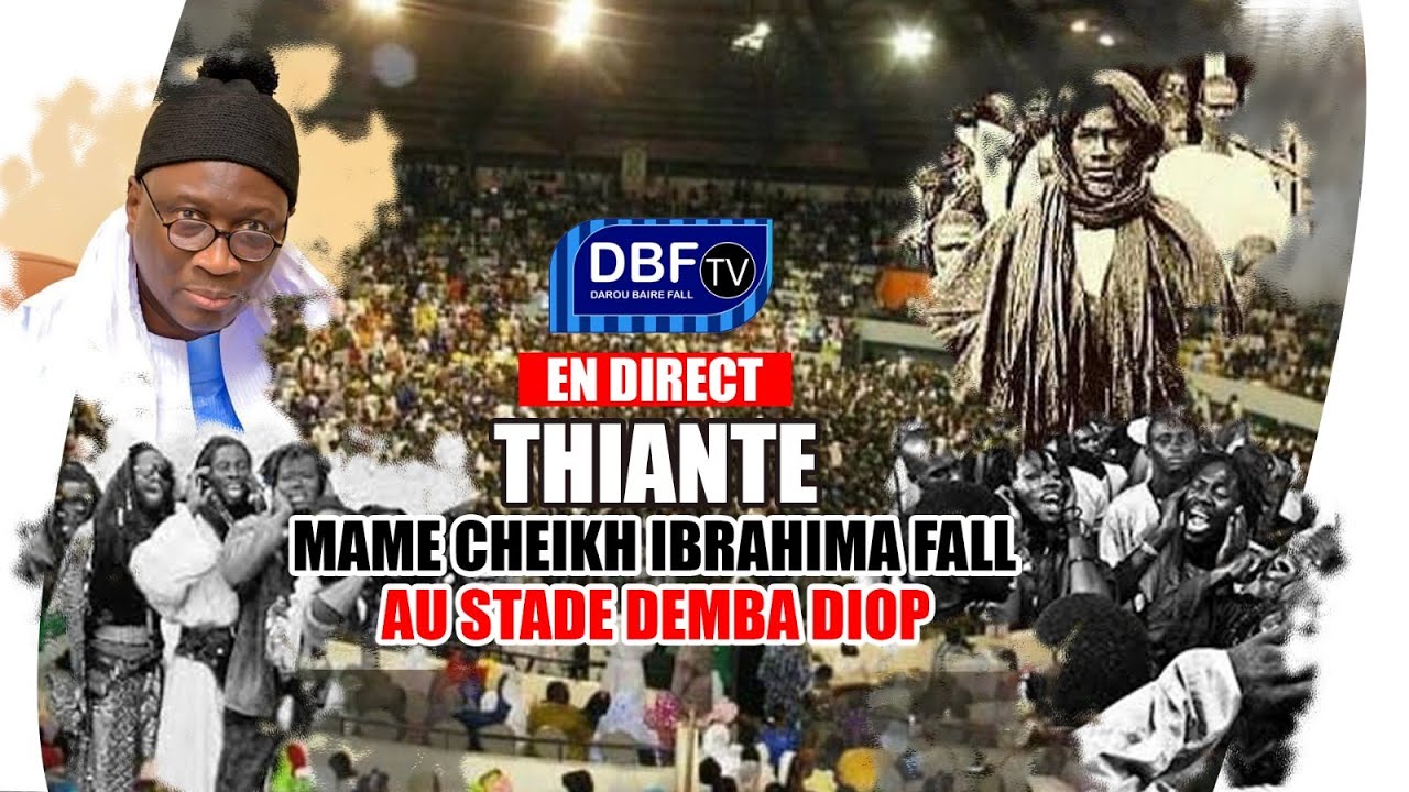 🔴En Direct de Dakar 1er MAI Journée Sante Mame Cheikh Ibrahima Fall ...