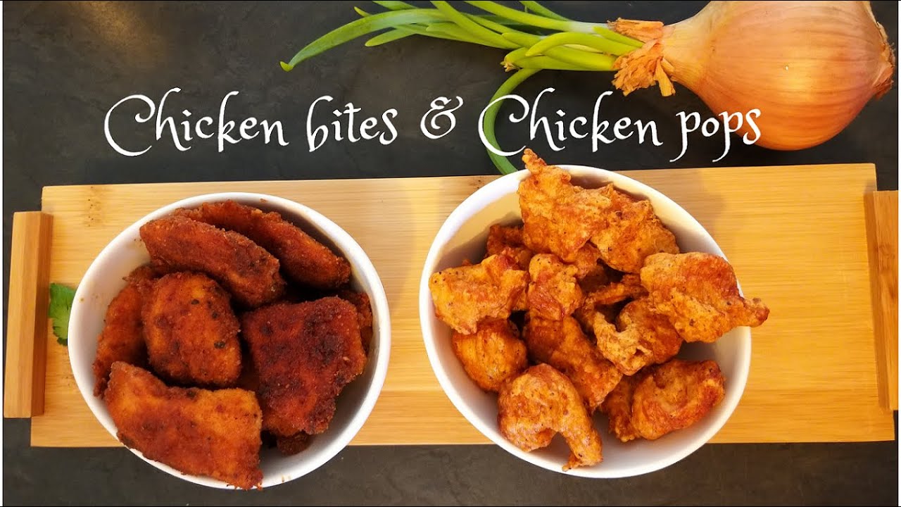 Chicken Bites & Chicken pops - YouTube