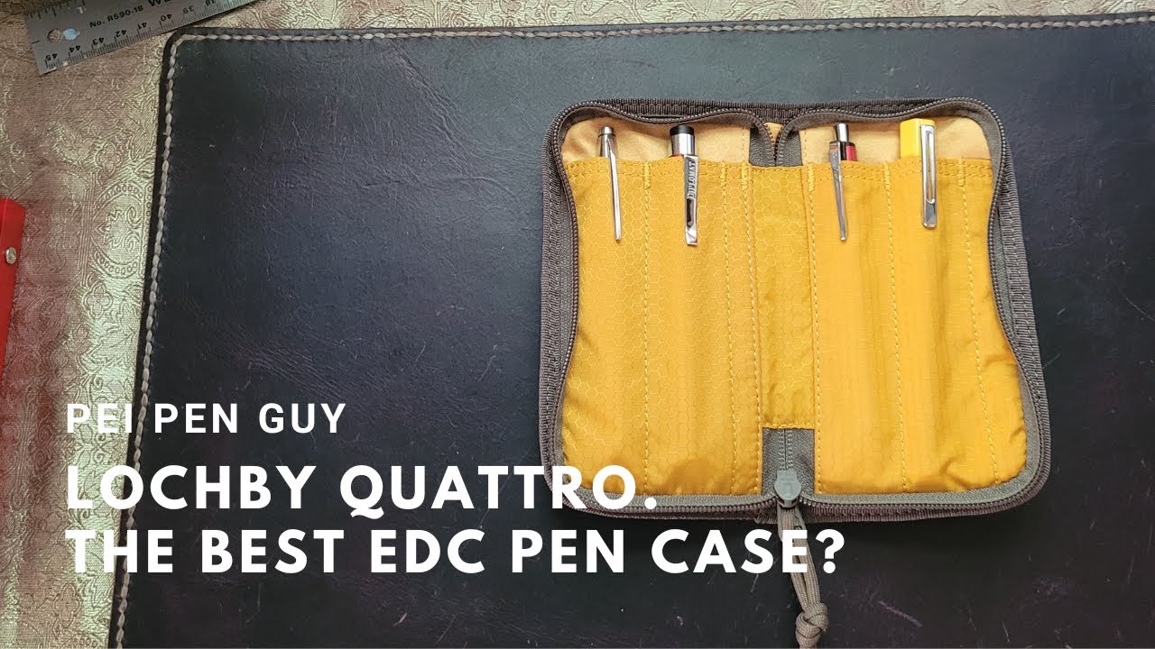 Lochby Quattro. The Best EDC Pen Case? - YouTube