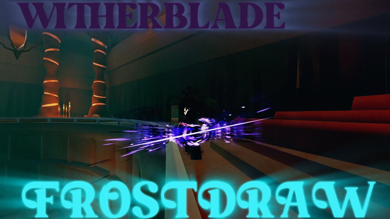 BEST WITHERBLADE FROSTDRAW BUILD | Deepwoken - YouTube