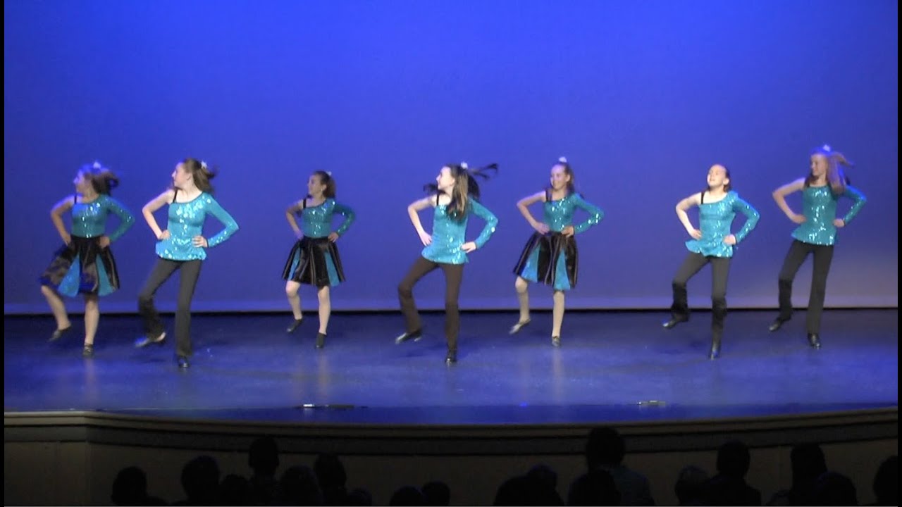 SPARKLES Step Dancers perform Moon Trance - YouTube