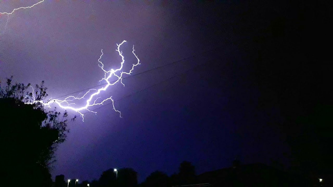 Thunderstorm 24th July 2019 - YouTube