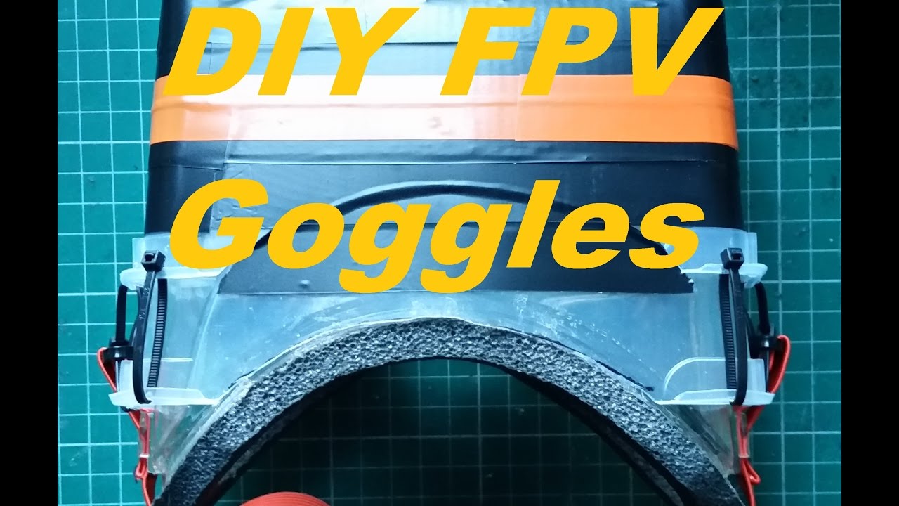 DIY FPV Goggles out of 2 boxes of Persil... Updated! - YouTube