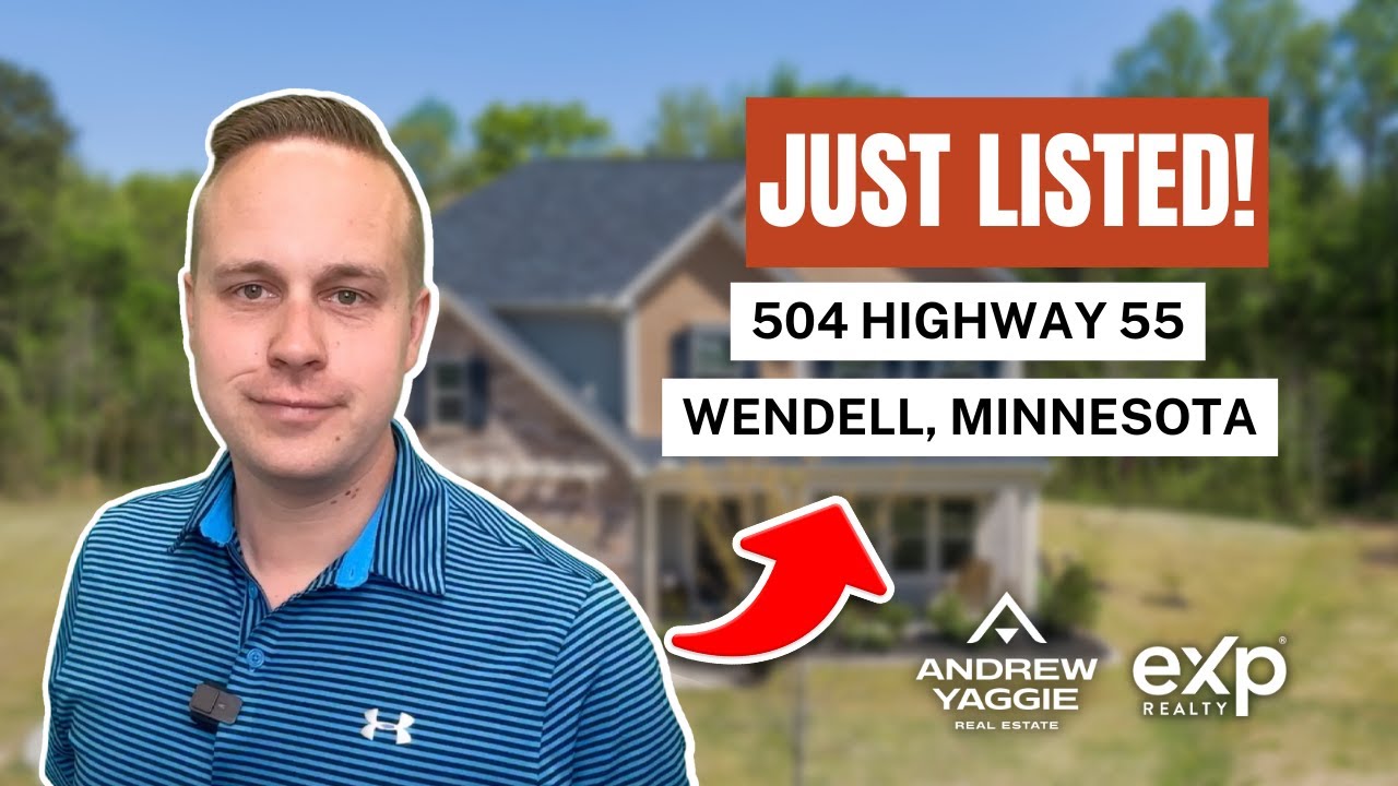 🏡 Just Listed in Wendell!📍 504 State Hwy 55, Wendell, MN - YouTube