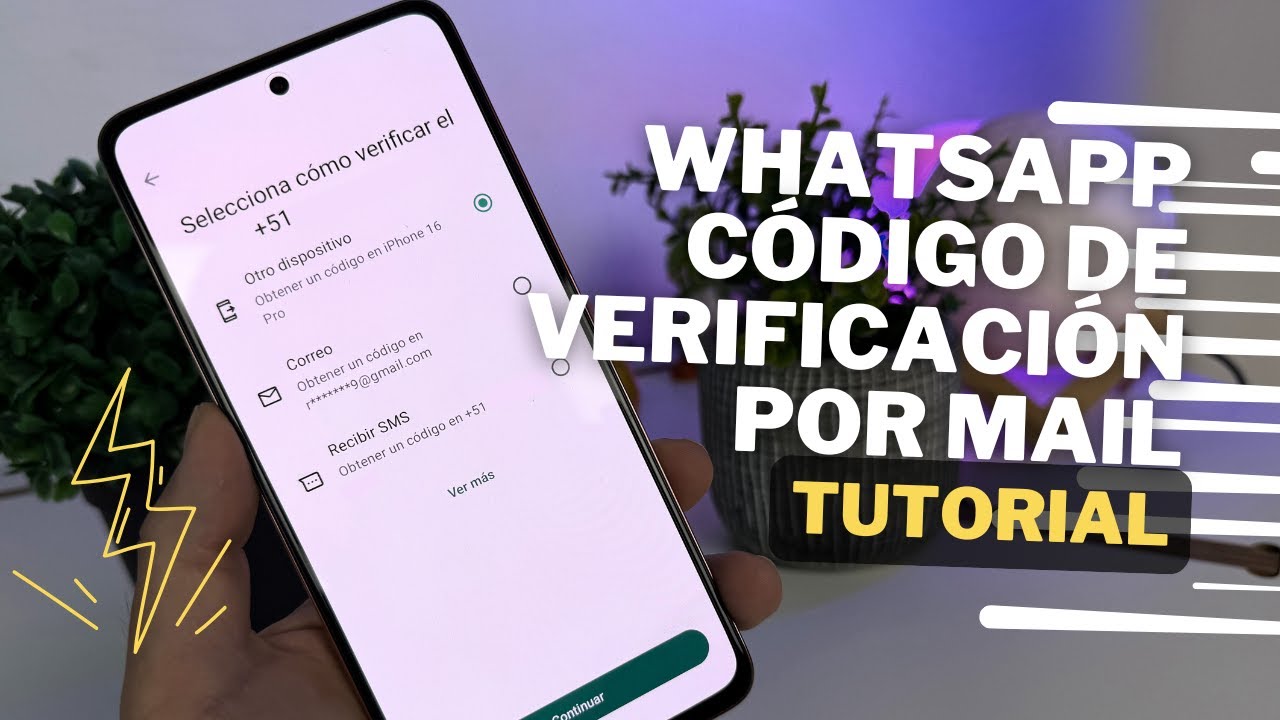 ¡RECIBE el CÓDIGO DE VERIFICACIÓN de WHATSAPP por MAIL! 📩📱 (Tutorial 2024) - YouTube