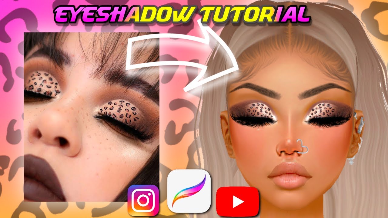 Eyeshadow Tutorial for IMVU *Open + Closed* - YouTube