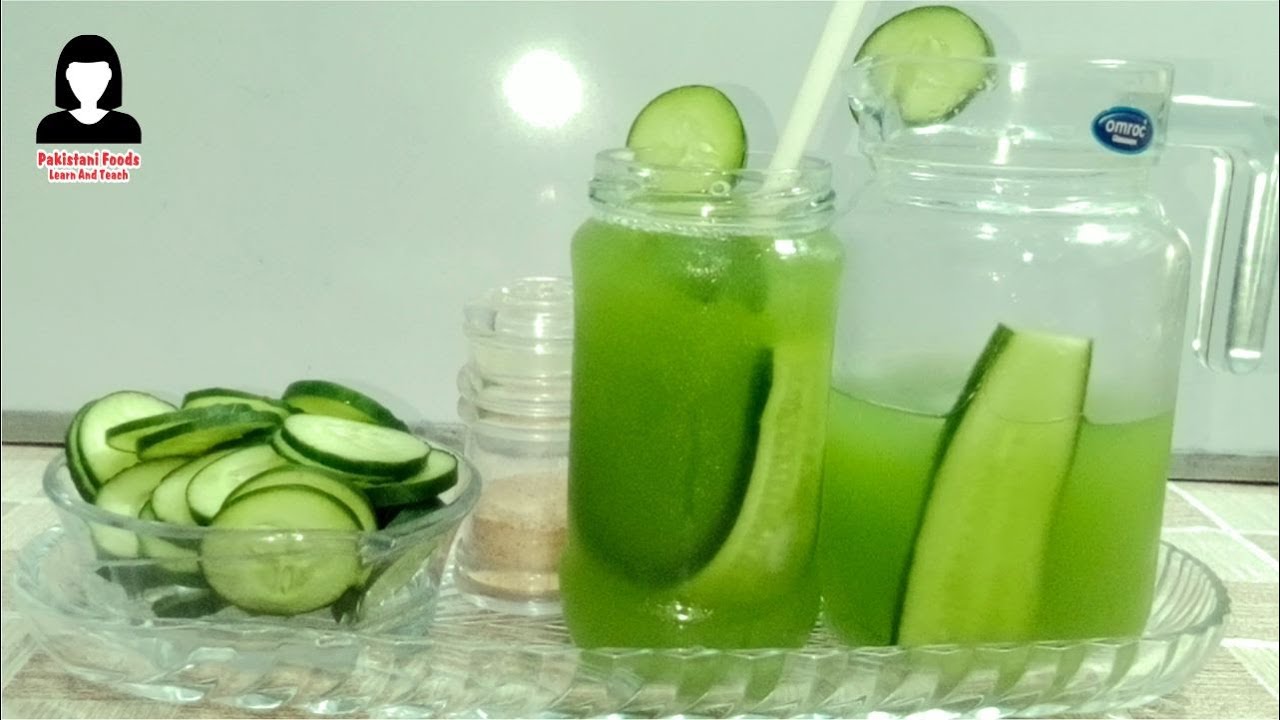 Kheera ka Juice | Refreshing Drink | Cucumber Juice | Pakistani Foods ...