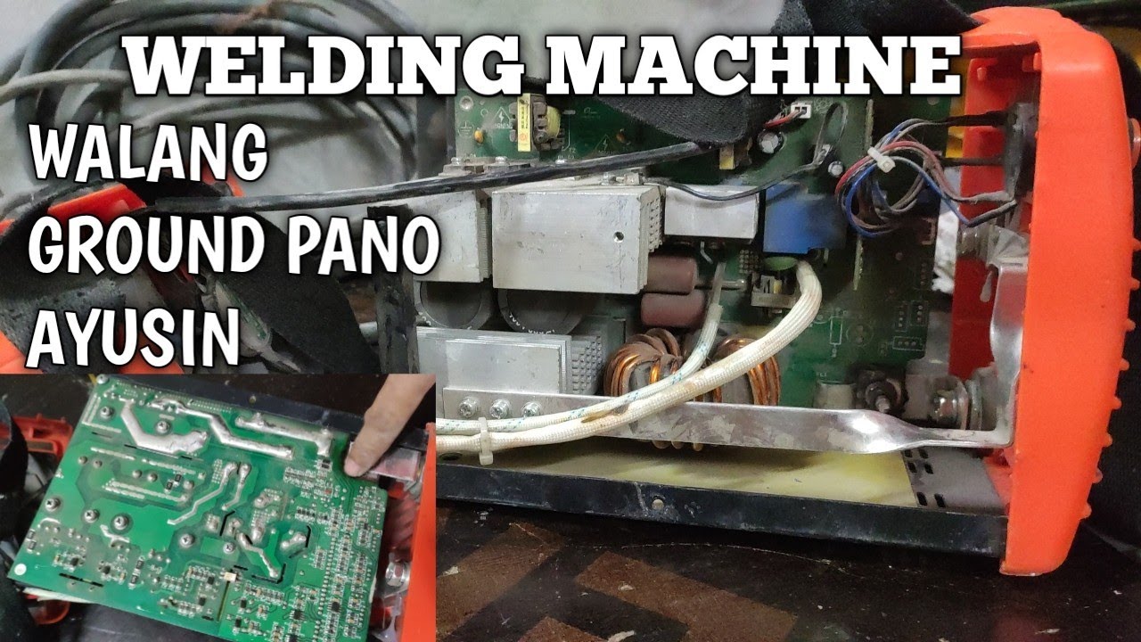 Portable Welding Machine Pano Gawin May Power Walang Ground - YouTube
