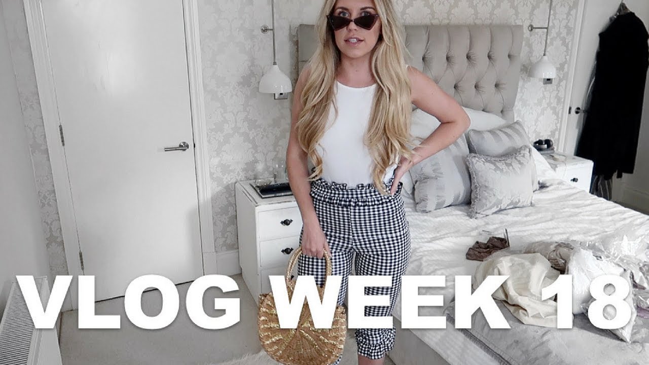 HUGE SUMMER FASHION TRY ON HAUL | VLOG WEEK 18 - YouTube