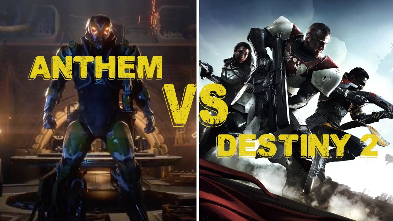 Is ANTHEM the DESTINY KILLER!? Anthem VS Destiny 2 - Which Game will ...