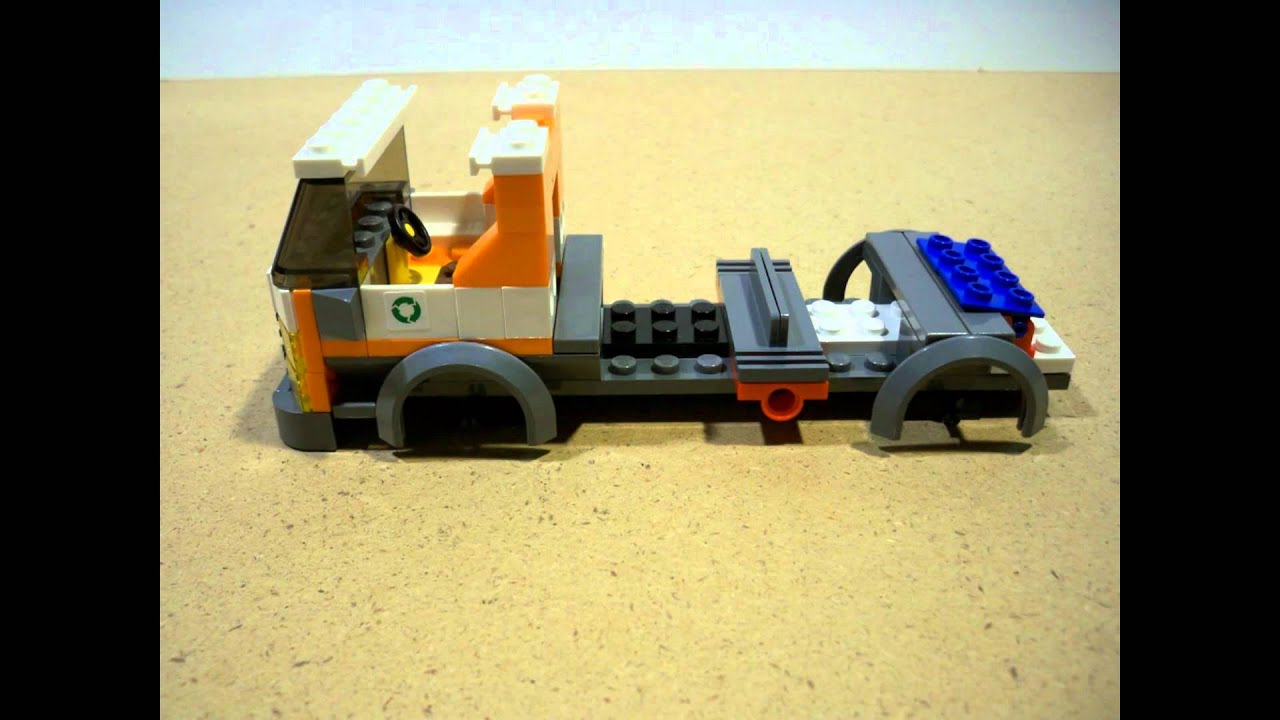 Lego 7991 Recycle Truck FAST-BUILD - YouTube