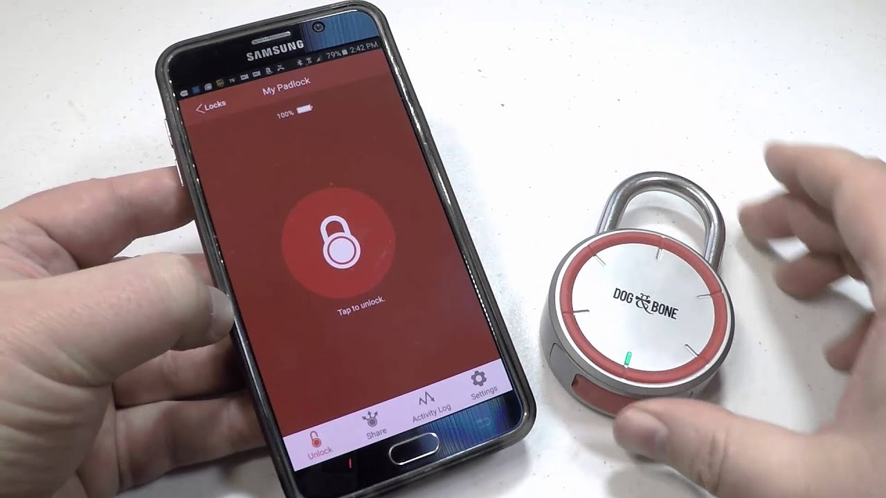 Dog & Bone LockSmart Keyless Bluetooth Padlock Unboxing Review - YouTube