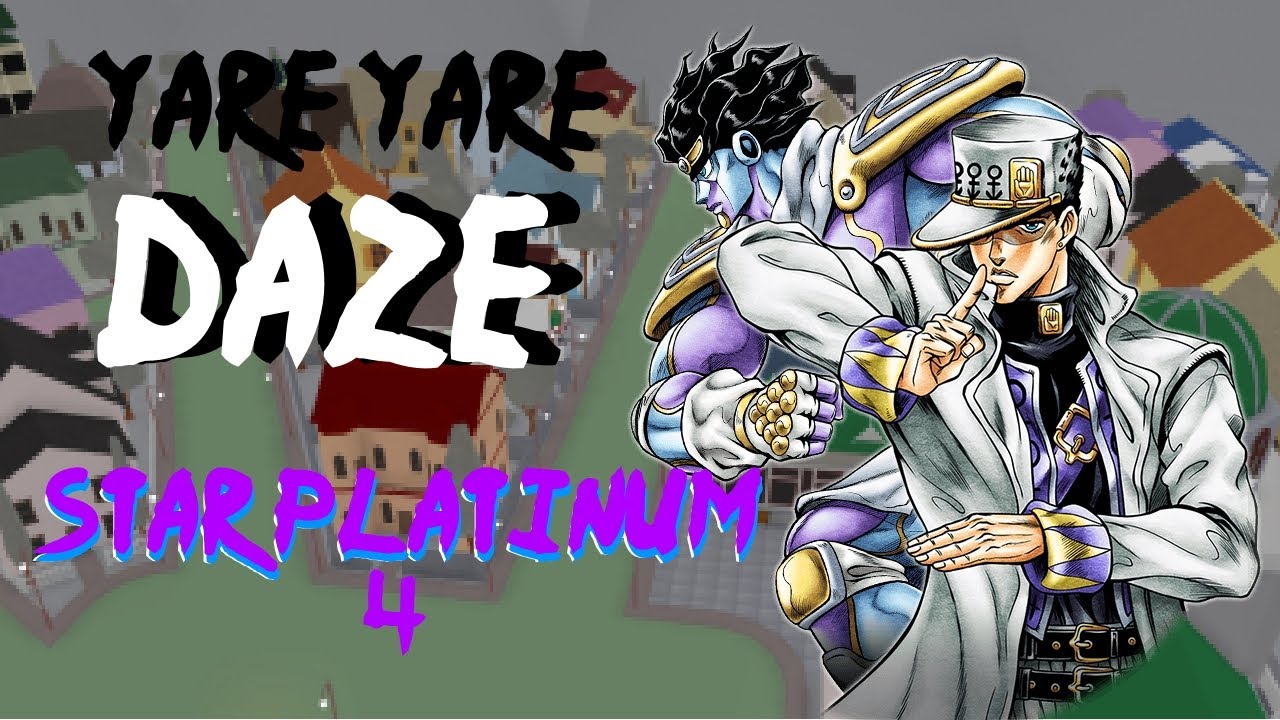 ROBLOX Project Jojo: Star Platinum4 Showcase! - YouTube