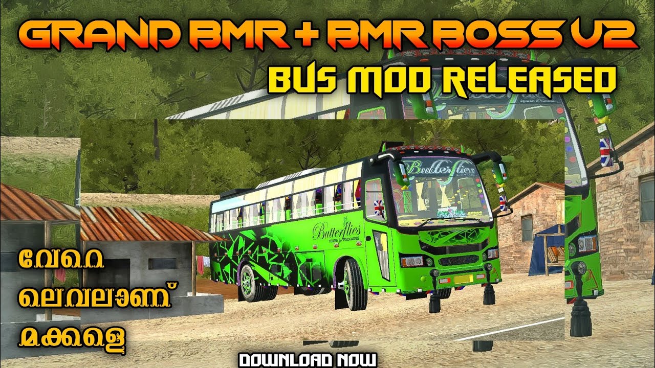 GRAND BMR + BMR BOSS V2 BUS MOD RELEASED 😍 💥/DOWNLOAD NOW / #bussid # ...